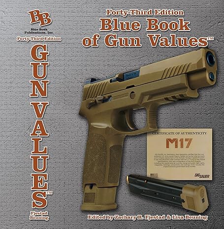Amazon.com: 43rd Edition Blue Book of Gun Values: 9781947314368 ...