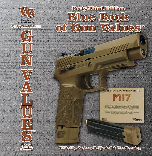 Amazon.com: 43rd Edition Blue Book of Gun Values: 9781947314368 ...