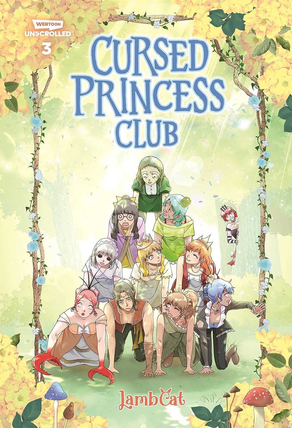 Amazon.com: Cursed Princess Club, Vol. 3: A WEBTOON Unscrolled Graphic Novel: 9781990778889 ...