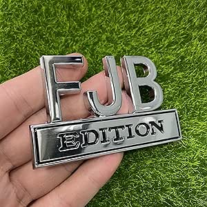 Amazon.com: DROTE Pair Set FJB Edition Emblem 3D Badge Car Sticker ...