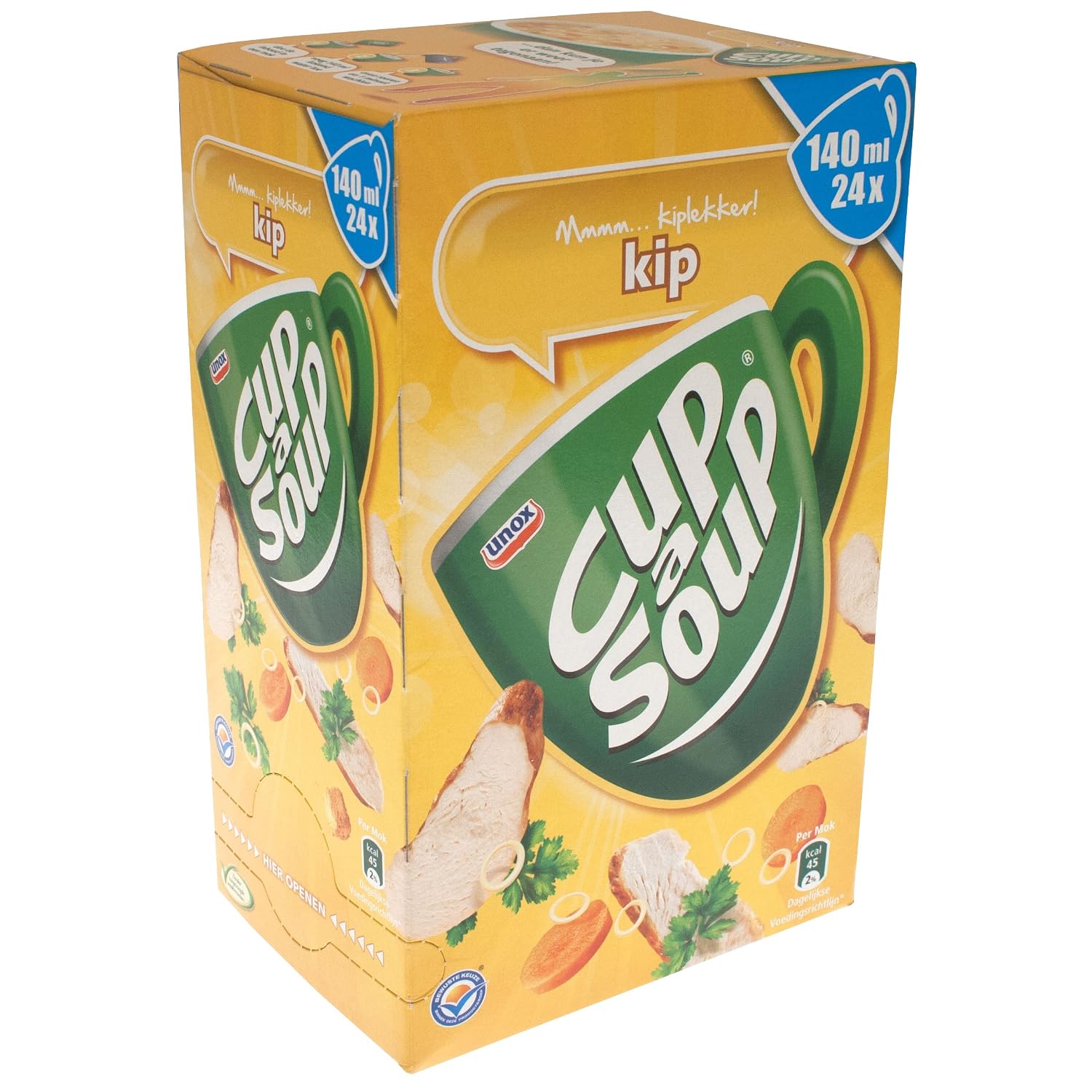 Unilever Hühnersuppe, Coup a Soup, Tütensuppe, Tassensuppe, Unox, 24 x ...