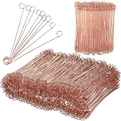 250 Pcs Rebar Reinforcing Mesh Loop Ties, 1mm x 140mm/5.5" Heavy Duty ...