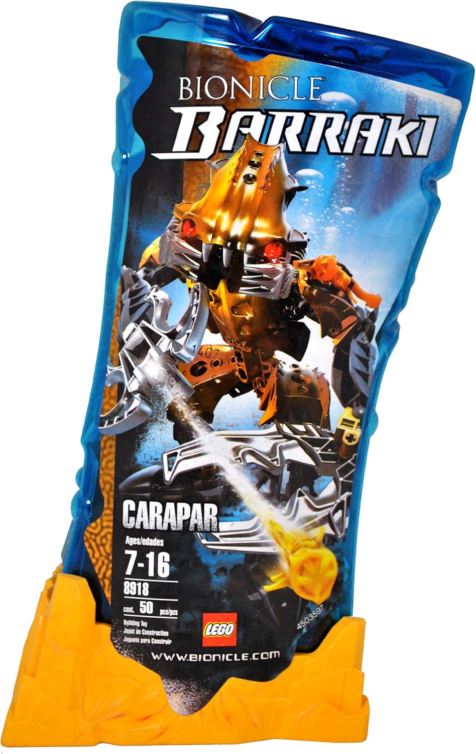 Amazon.com: Lego Year 2007 Bionicle Barraki Series Set # 8918 - CARAPAR ...