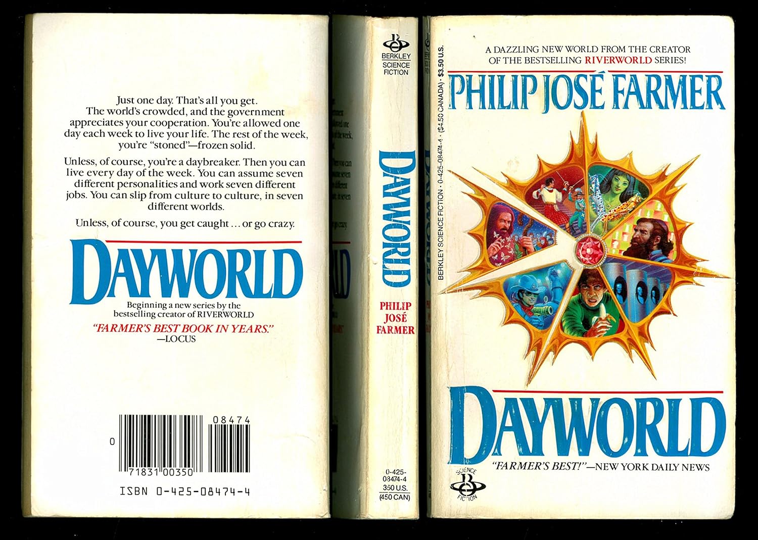 Dayworld: Philip Jose Farmer, Don Punchatz: 9780425084748: Amazon.com ...