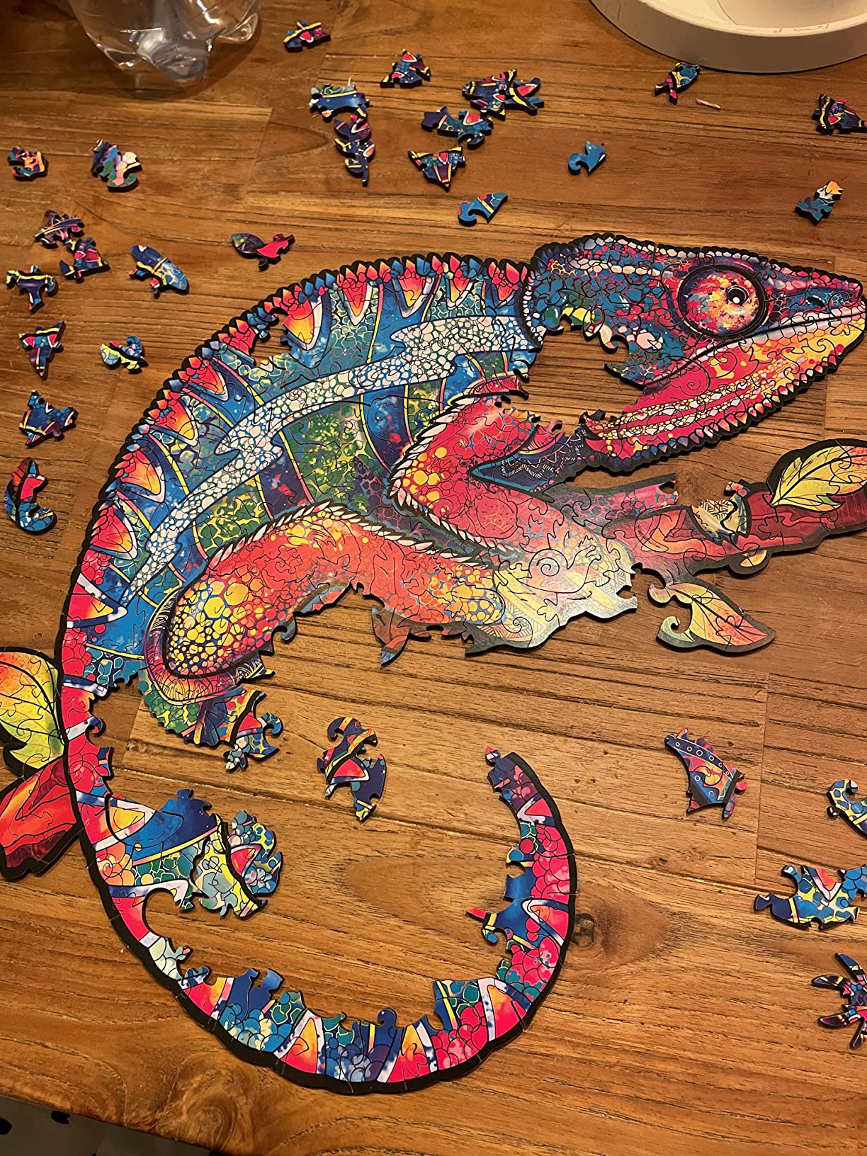 Intergalaxy Butterfly wooden puzzle - Unidragon