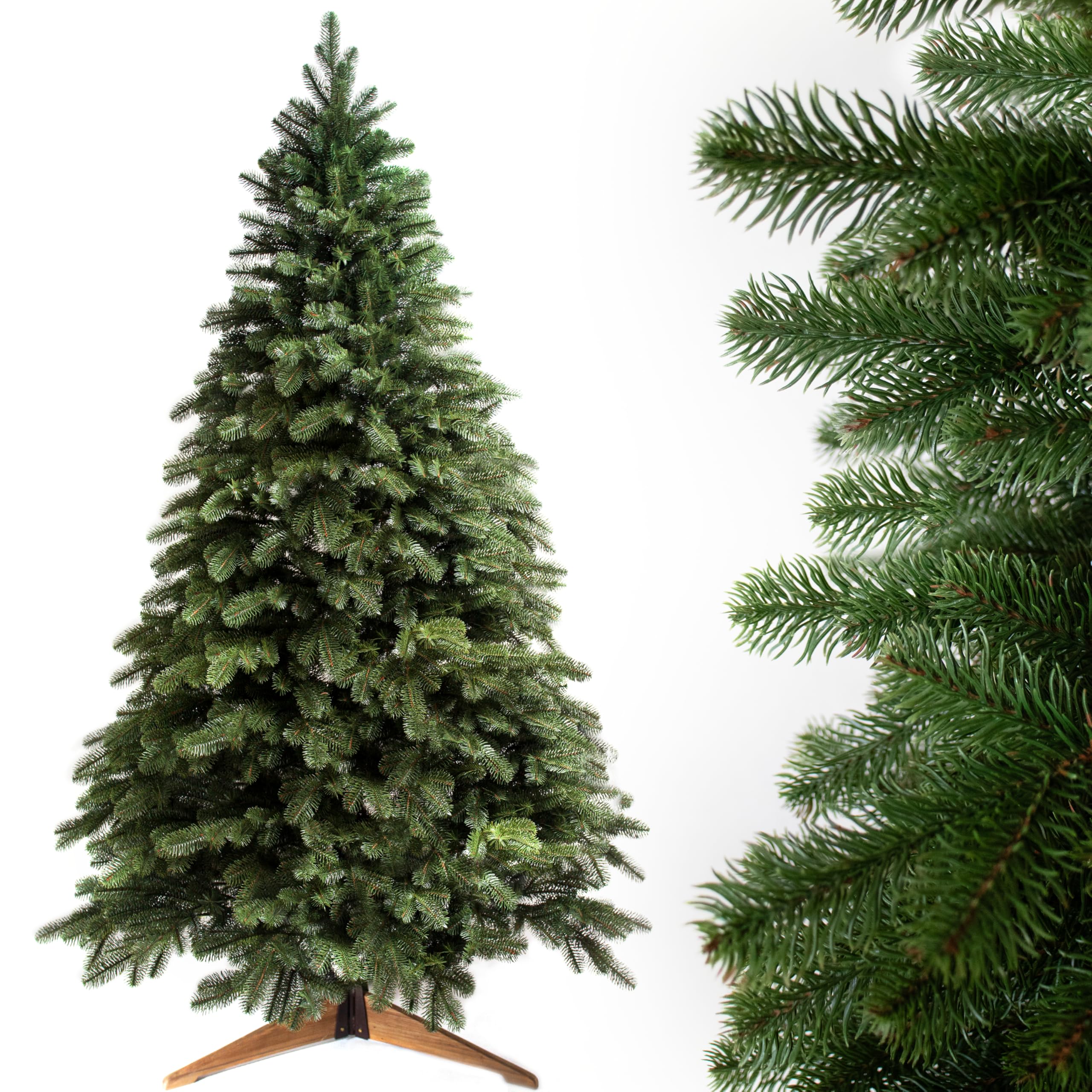 Evergreen Tree® Sapin de Noël Artificiel 180 cm Réaliste 100% Moulés ...
