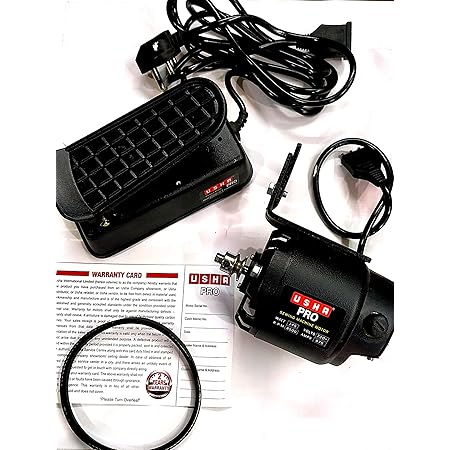 USHA Sewing Machine Industrial Motor PRO Model(Umbrella Model)- Sewing ...