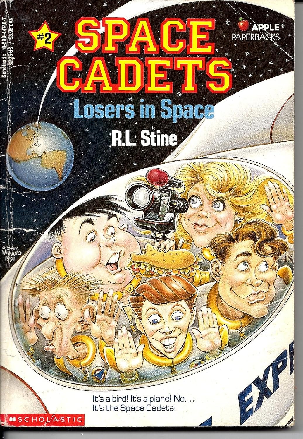 Amazon | Losers in Space (Space Cadets) | Stine, R. L. | Science Fiction