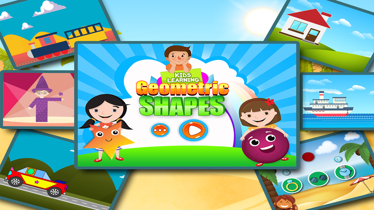 Kids Learning Geometric Shapes-Amazonアプリストアのアプリ