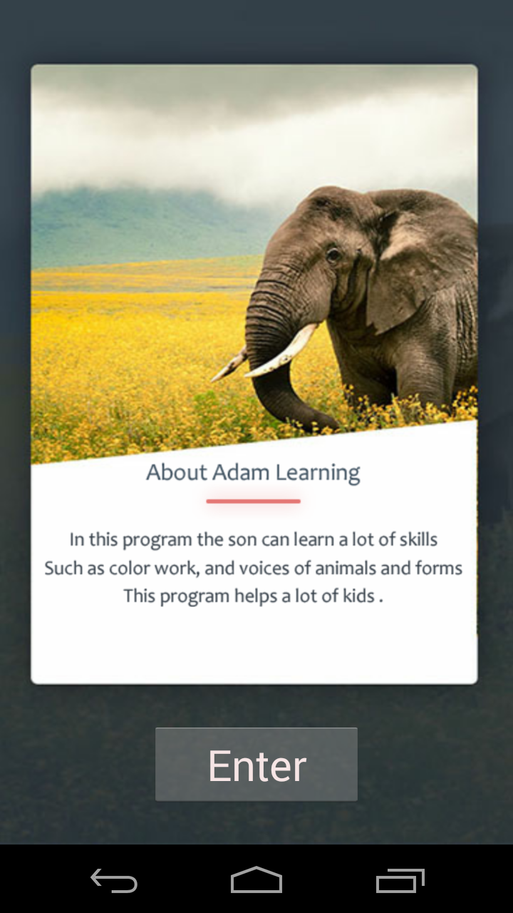 Adam Learning for kids - App on Amazon Appstore