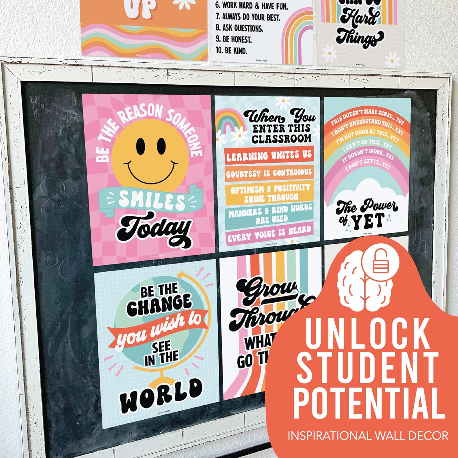 Hadley Designs 9 Retro Classroom Decor - Welcome Australia | Ubuy