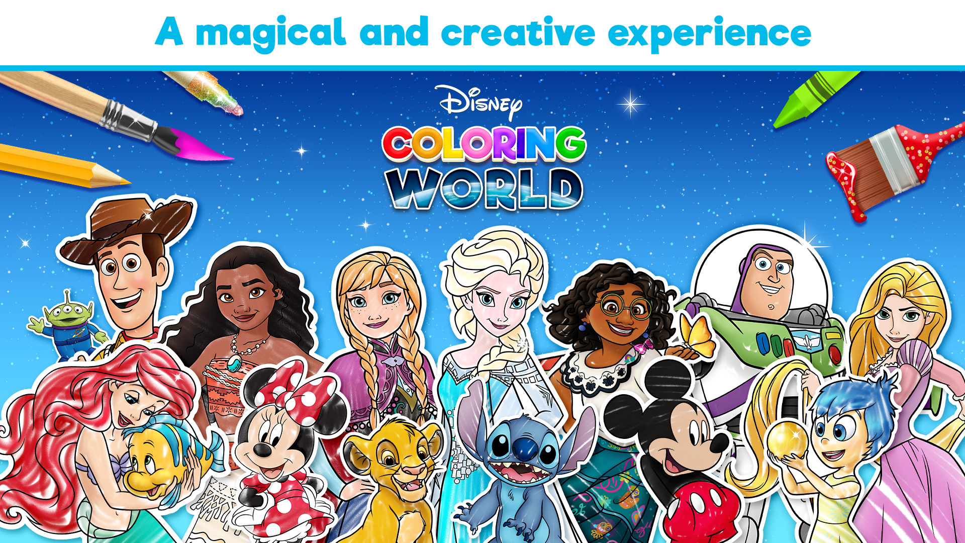 Disney Coloring World - App on Amazon Appstore