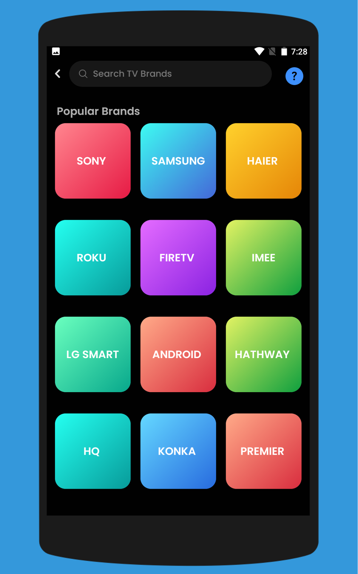 TV Remote Control For Hisense TV : Controller & Screen Stream Mirroring ...