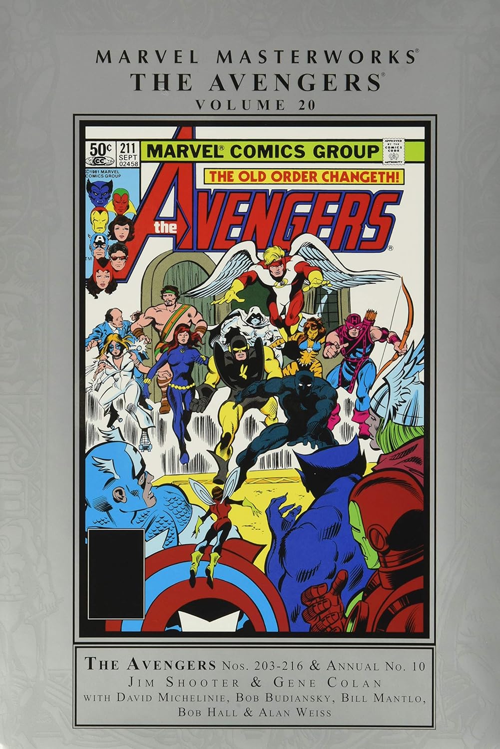 Amazon.com: Marvel Masterworks: The Avengers Vol. 20: 9781302922245 ...