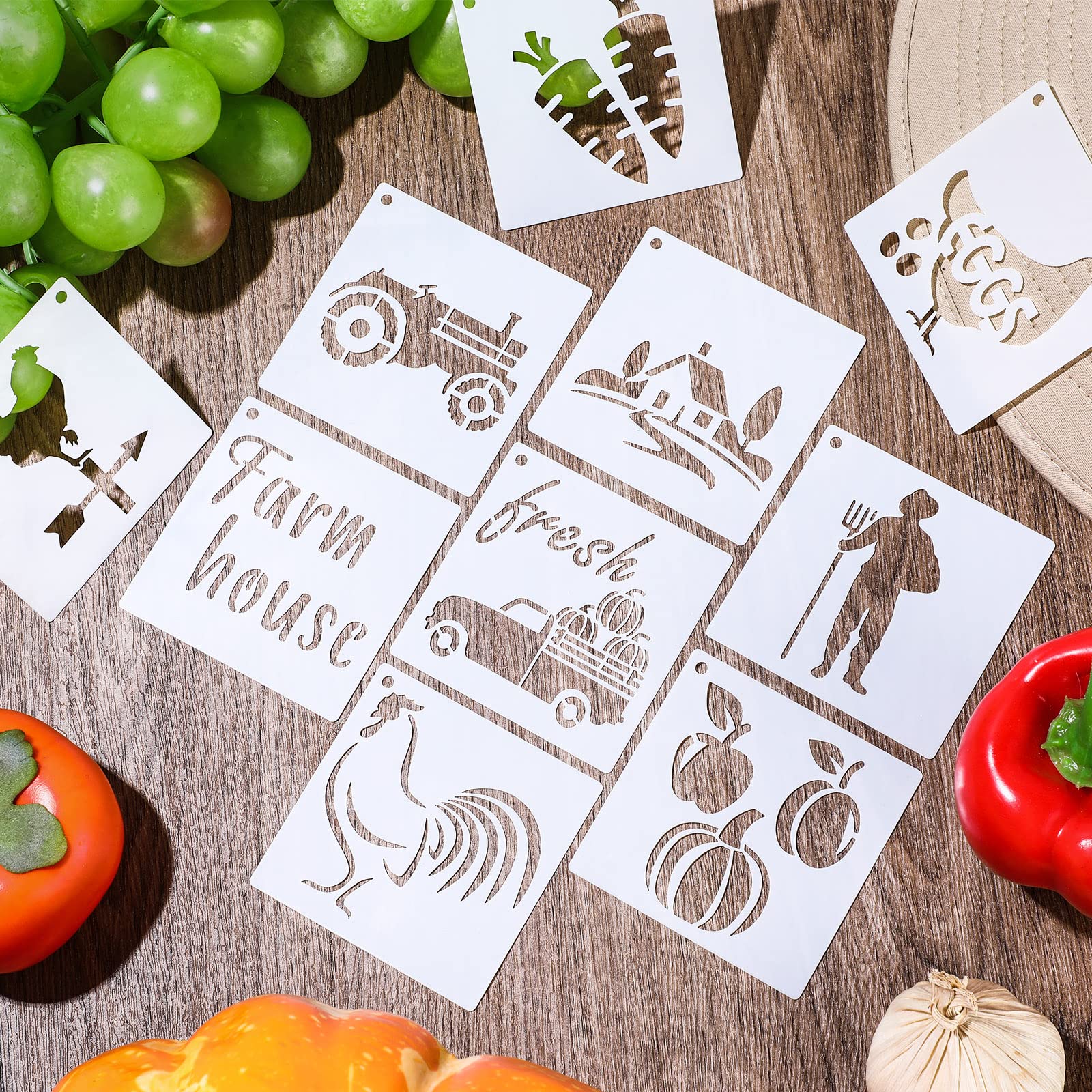 Snapklik.com : Marspark 66 Pcs Spring Small Stencils For Crafts ...