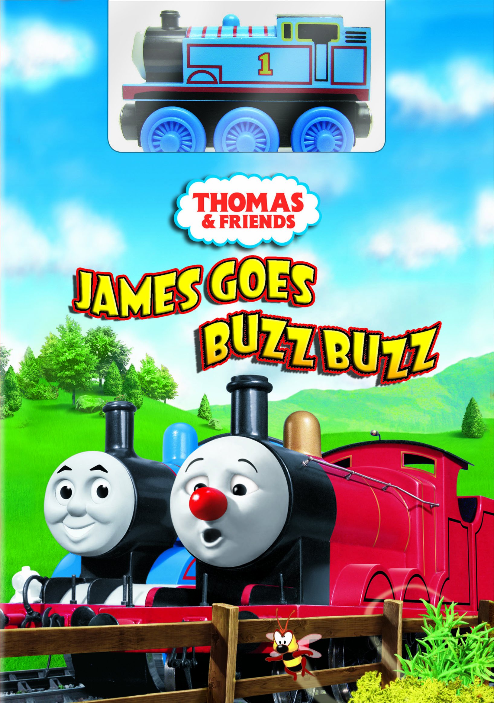 Amazon.com: Thomas And Friends DVD James Goes Buzz Buzz Bonus Train Piece Styles Vary : George ...
