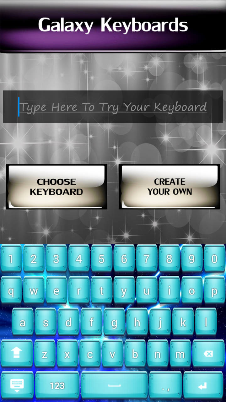 Galaxy Keyboards - App on the Amazon Appstore