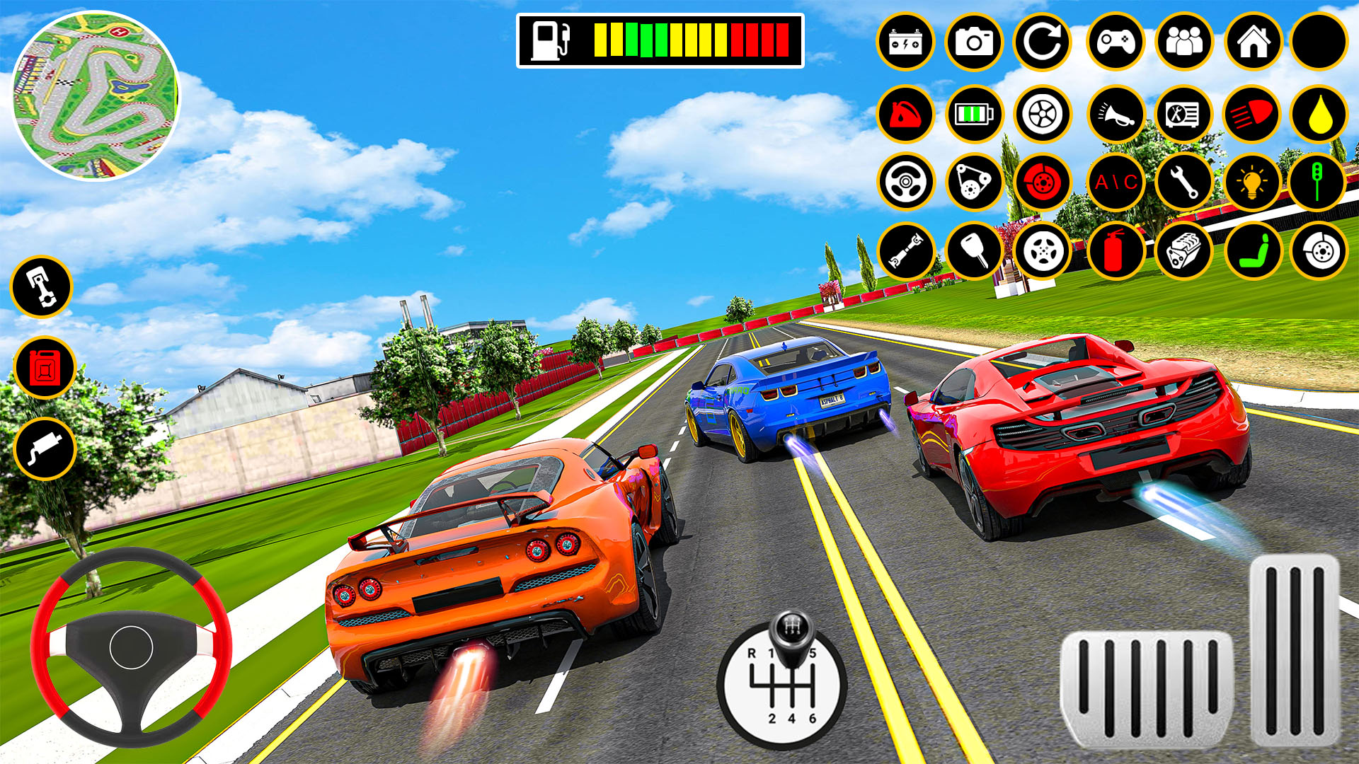 Traffic Car Racing Car Simulation: Traffic Car Racer with City Car ...