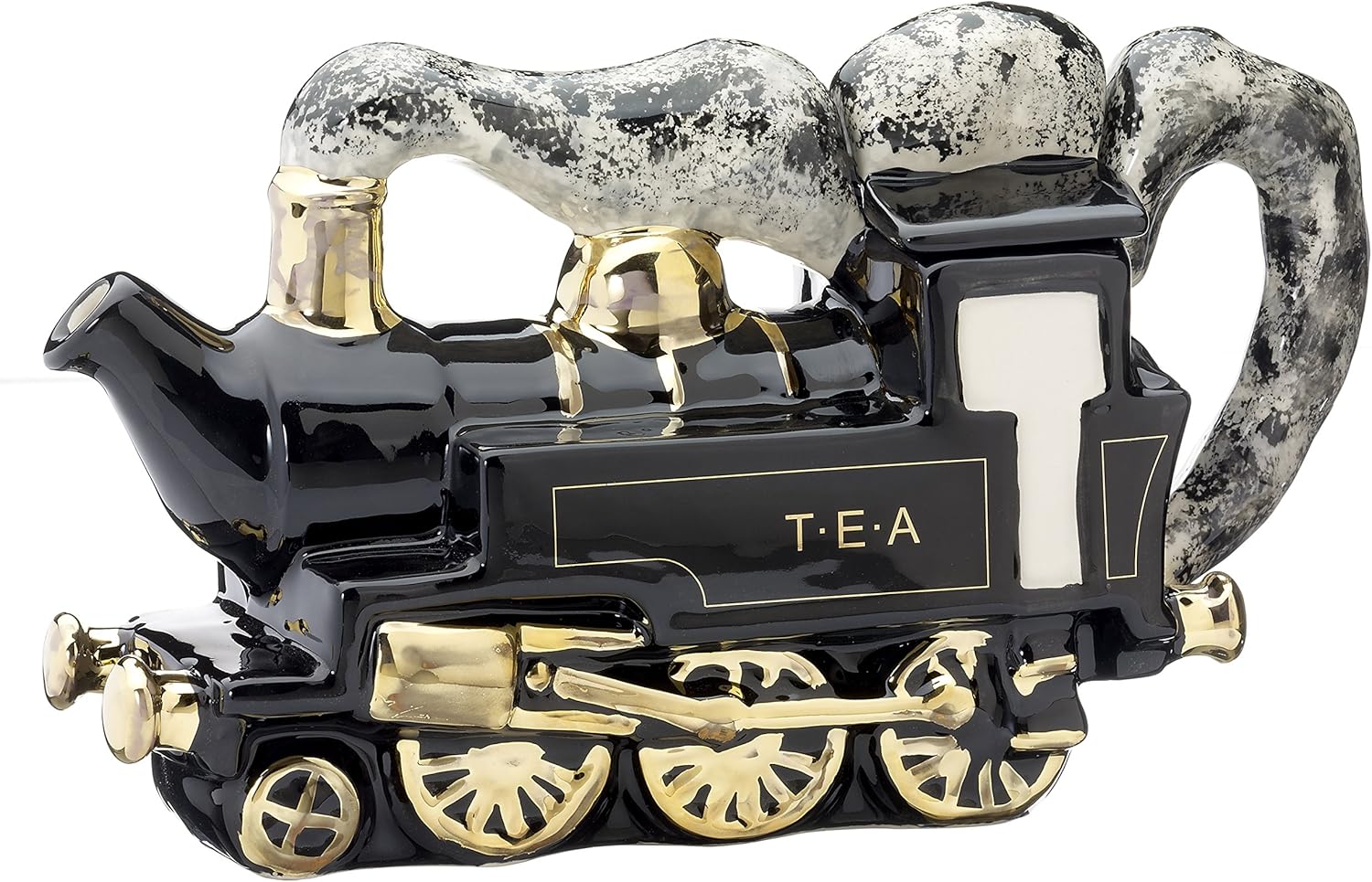 Carters of Suffolk Full Size Ceramic Locomotive Full Size Teapot, Black ...