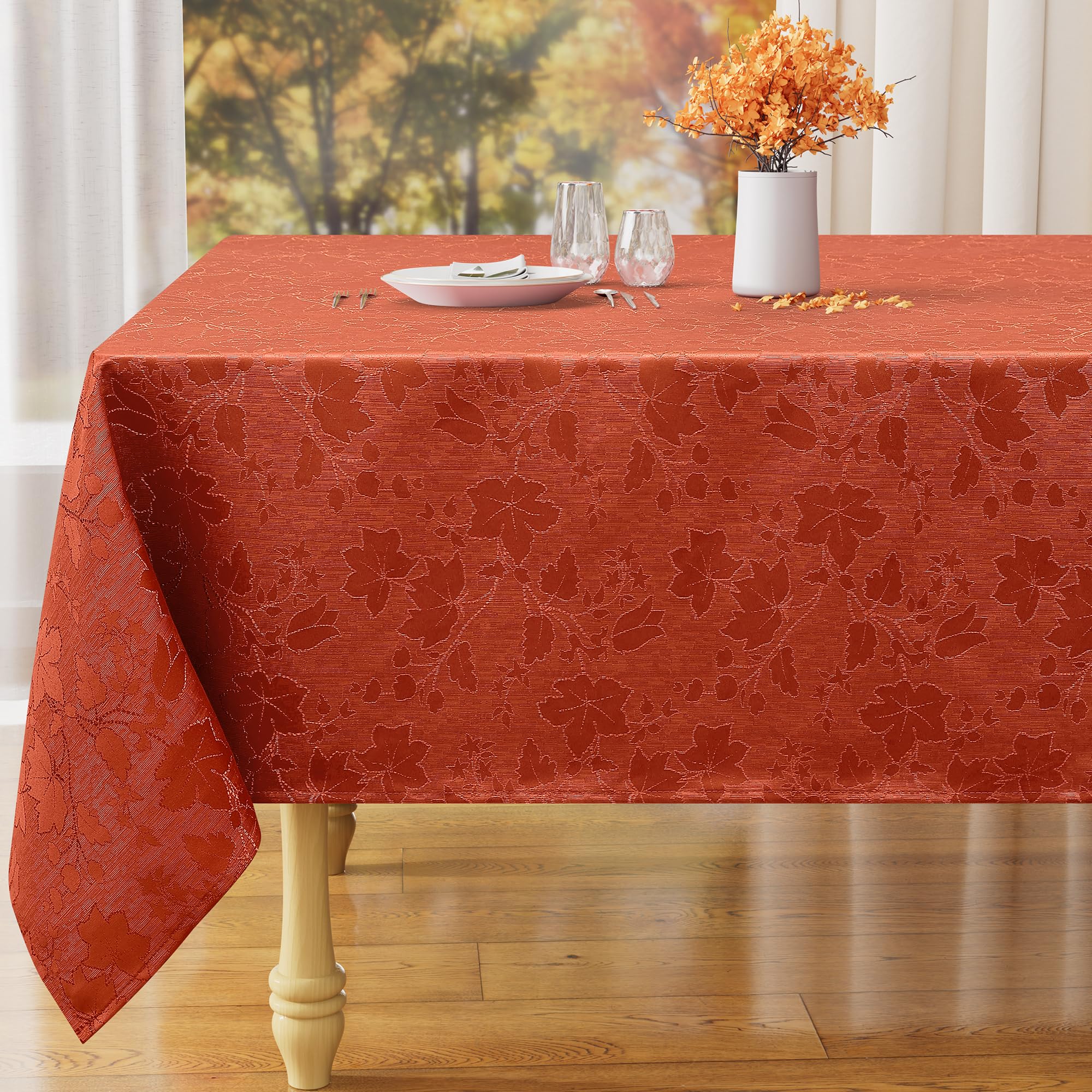 Amazon.com: misaya Rectangle Thanksgiving Tablecloth, Waterproof ...