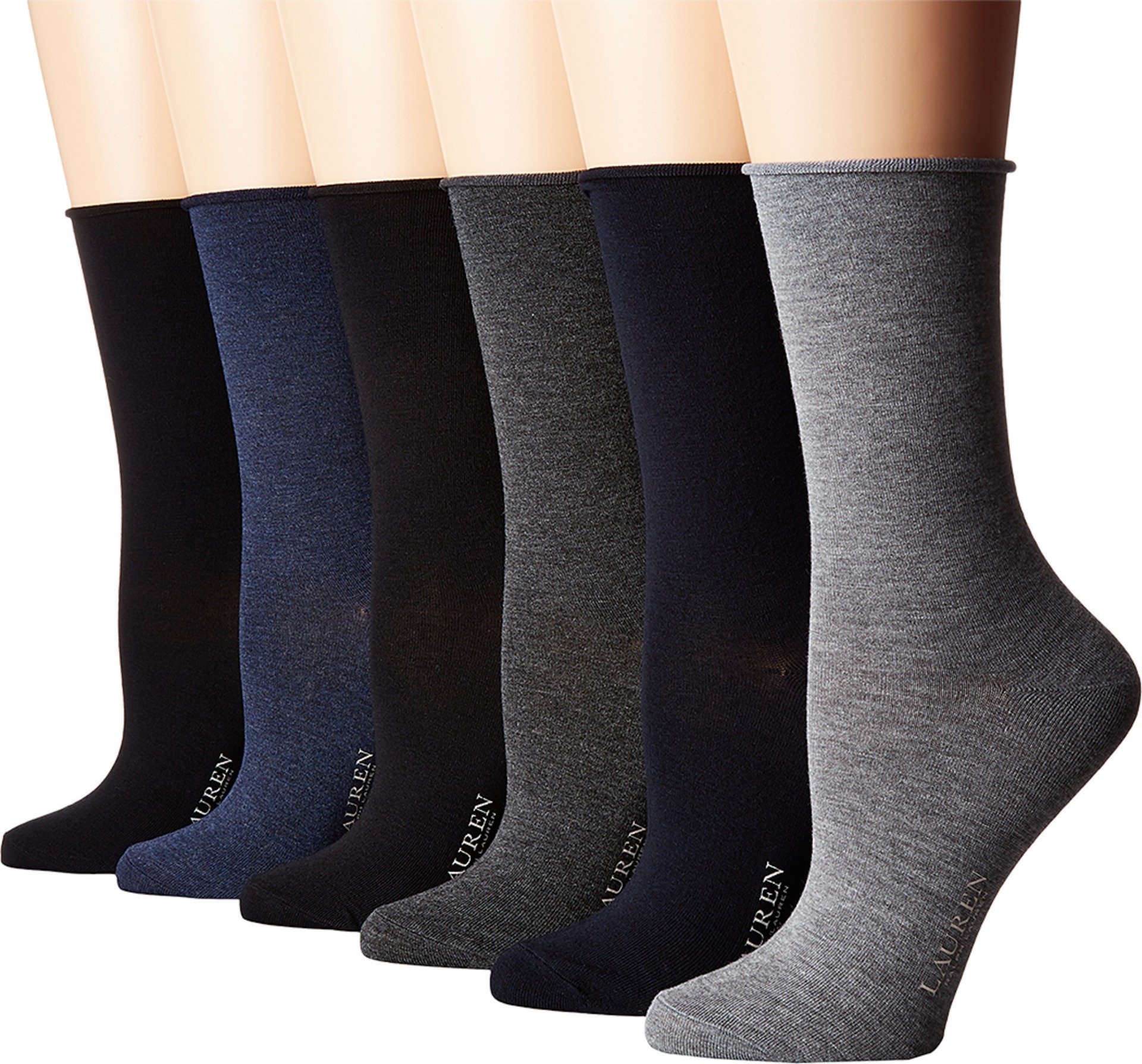 Amazon.com: Roll-Top Trouser Socks 6-Pack : Clothing, Shoes & Jewelry
