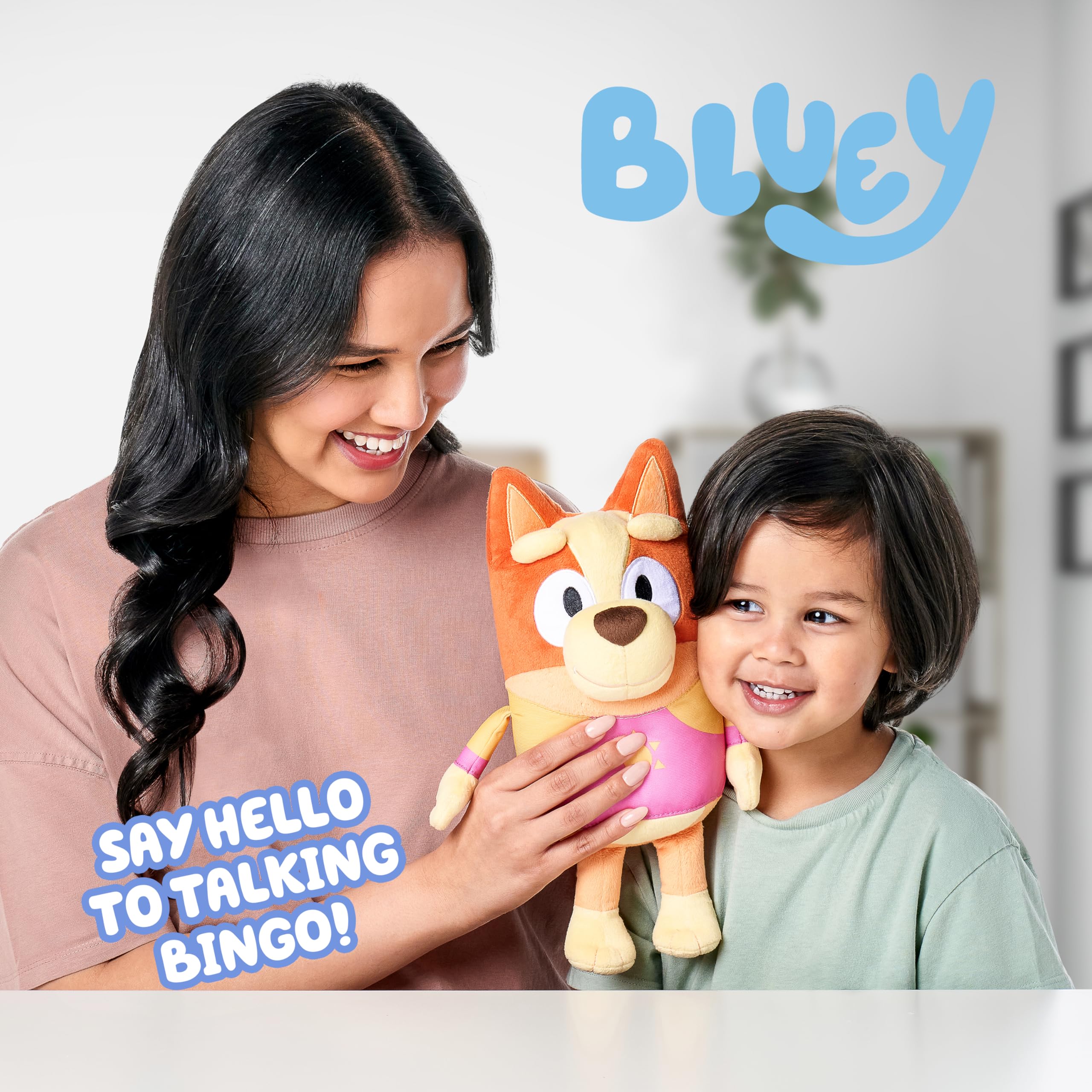 Snapklik.com : Bluey Sound Effects Talking Beach Bingo Plush, 13” Soft ...