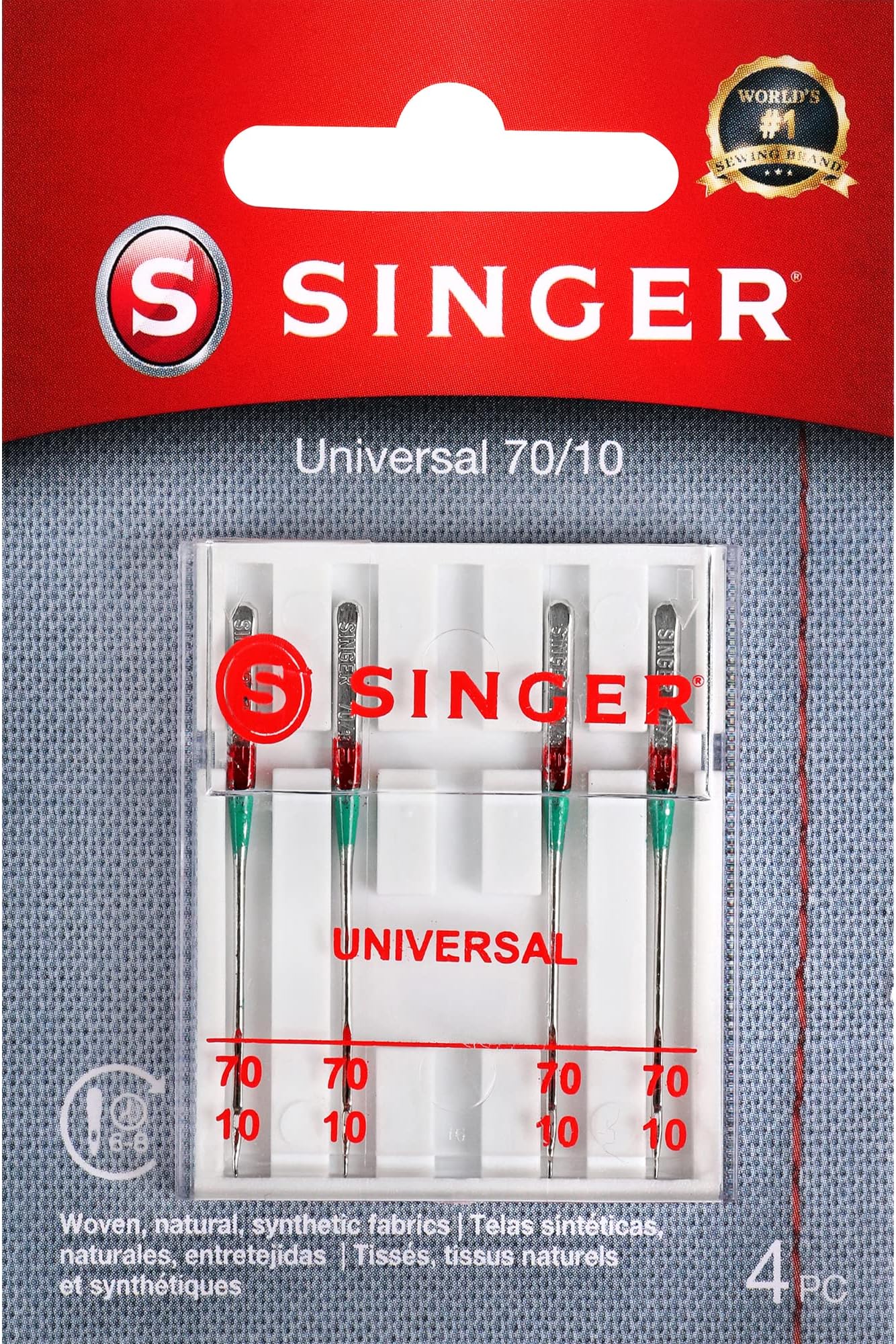 Amazon.com: SINGER 10-Pack Universal 2020 Sewing Machine Needles, Size ...