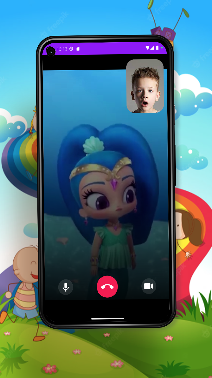Incoming Video Call From Mermaid Fake Video Voice Call & Texting ...