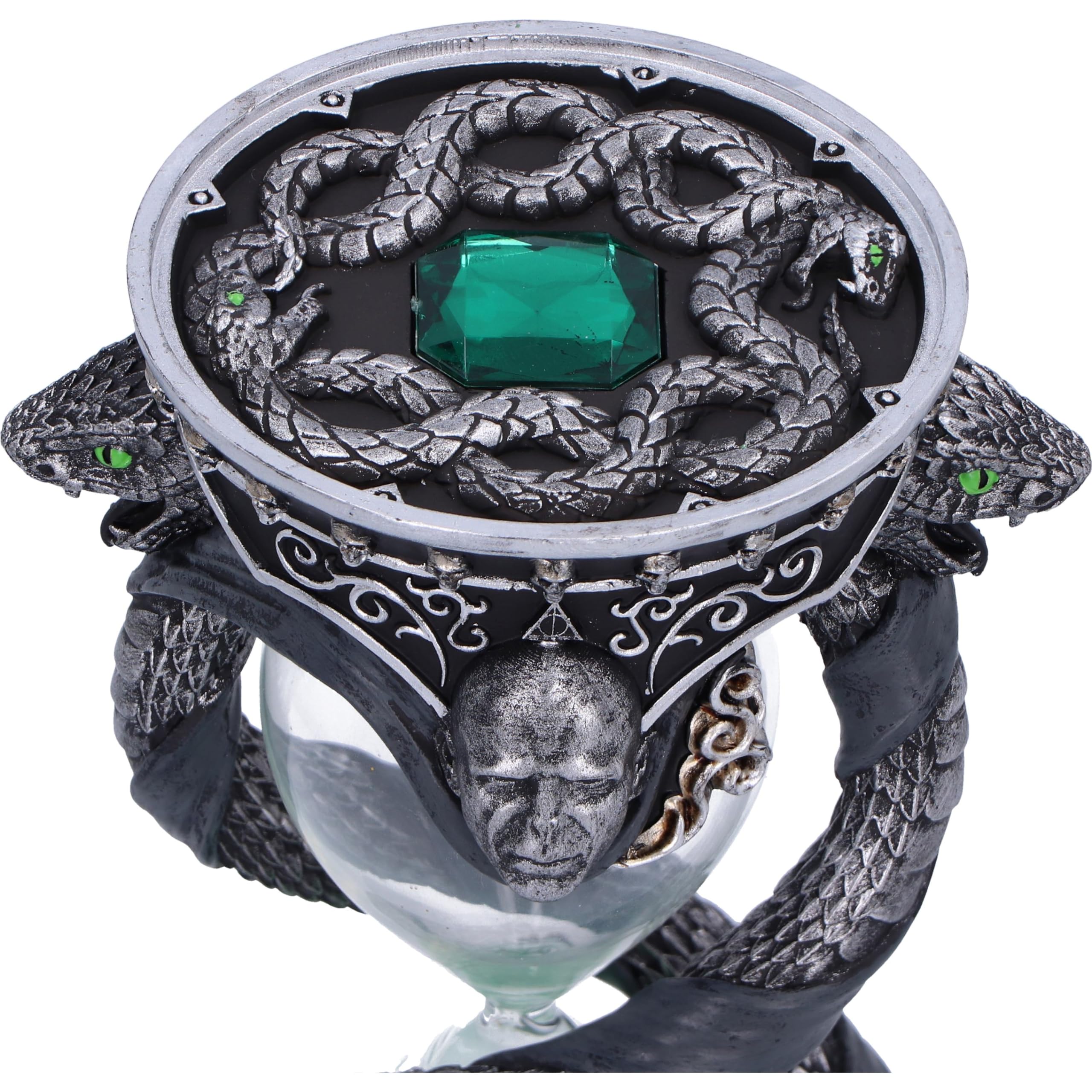 Nemesis Now Harry Potter Lord Voldemort Sand Timer, Resin, Silver, 18 ...