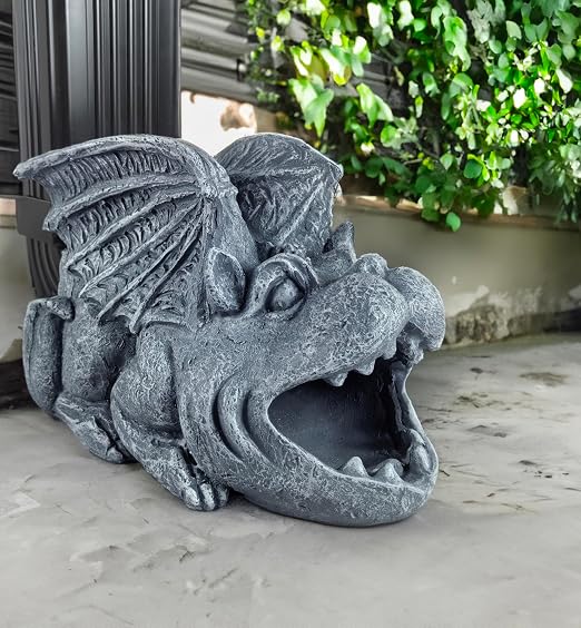 Amazon.com: Gargoyle Sculpture Gutter Diverter Rain,Deco Gutter ...