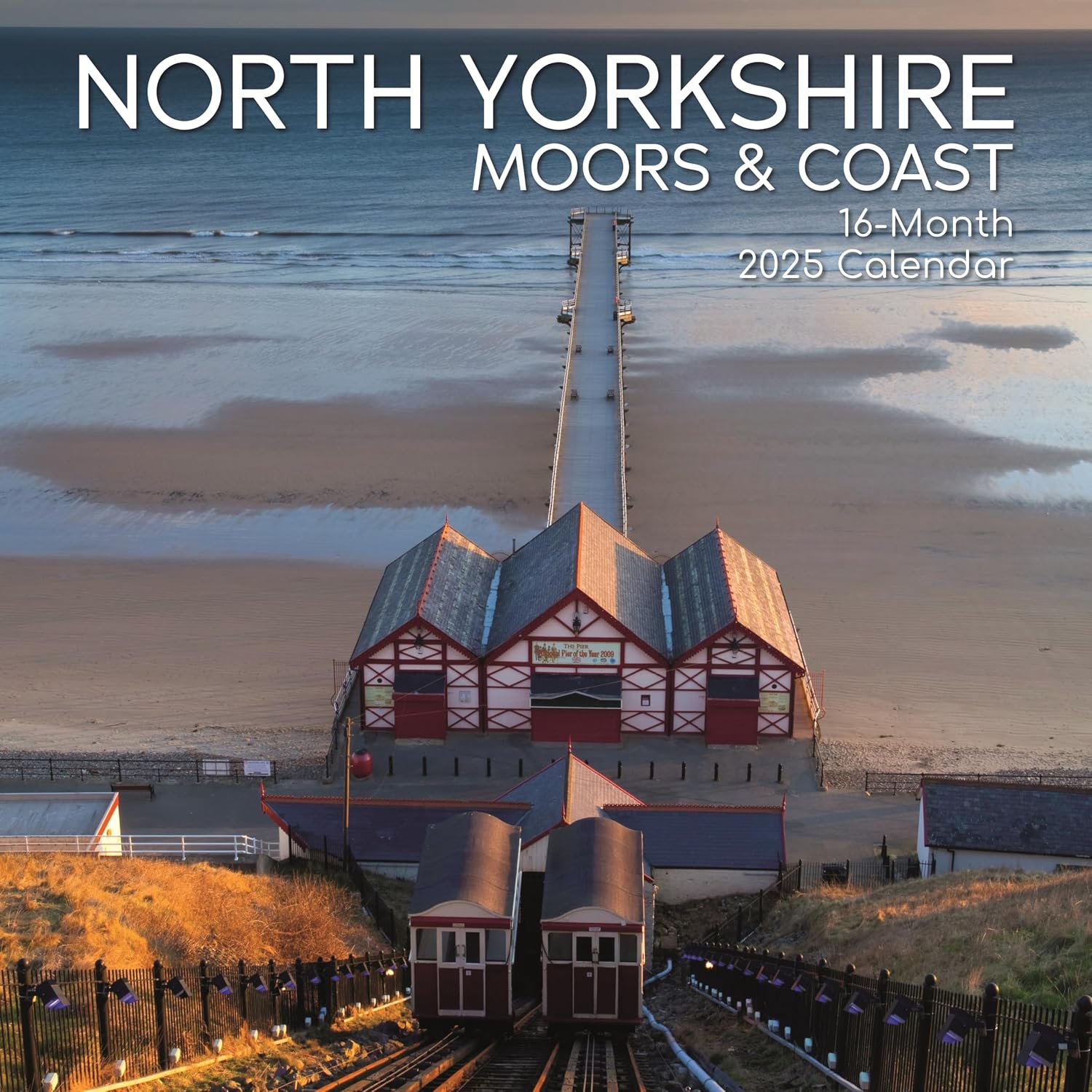 2025 Square Wall Calendar, North Yorkshire, 16-Month Scenic Britain ...