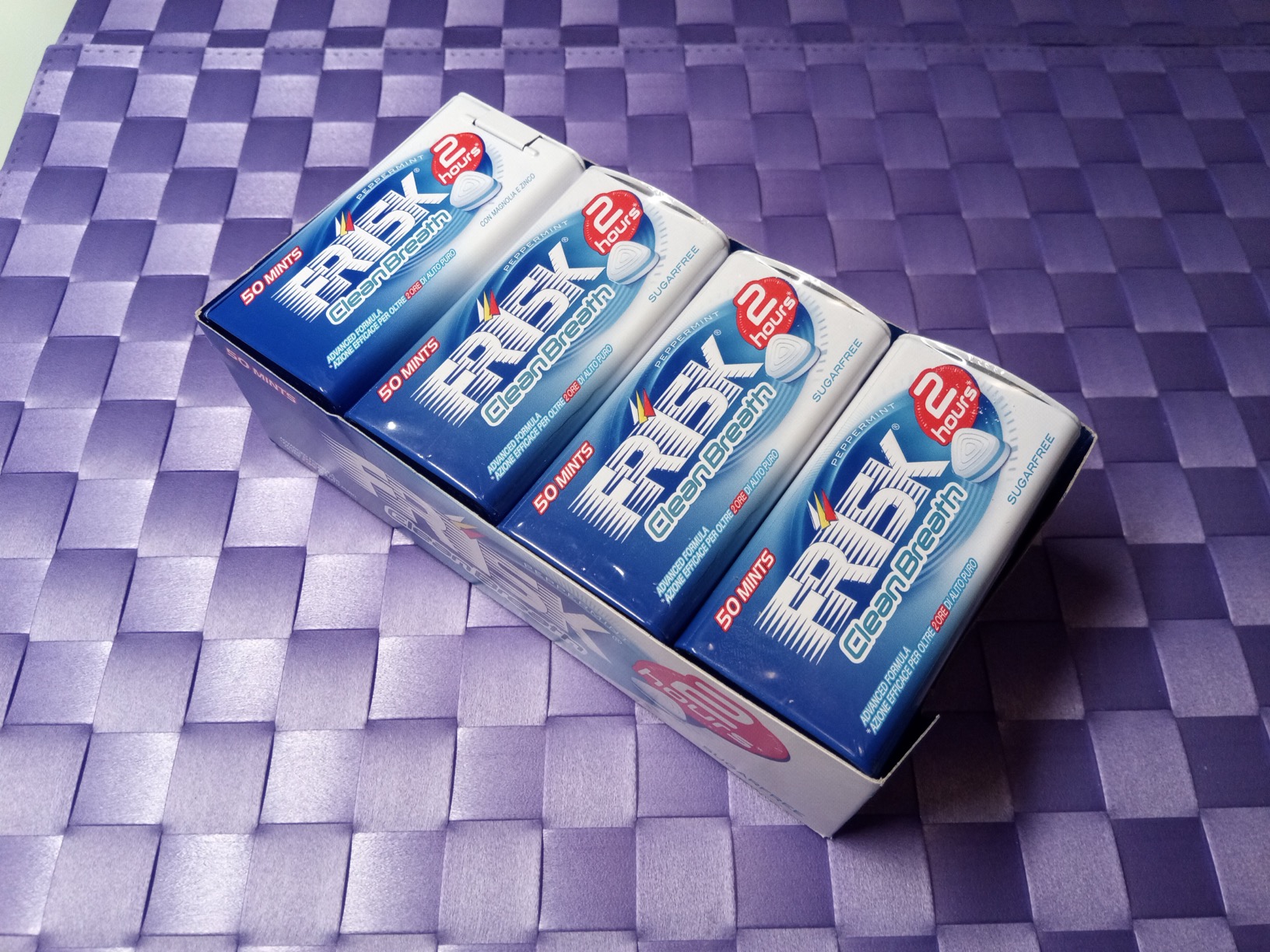 Frisk Clean Breath, Caramelle Dure Gusto Peppermint, Microcompresse con ...