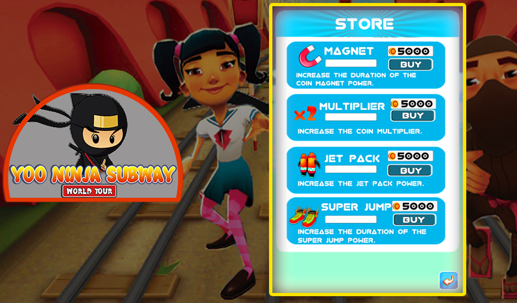 yoo ninja subway - App on Amazon Appstore
