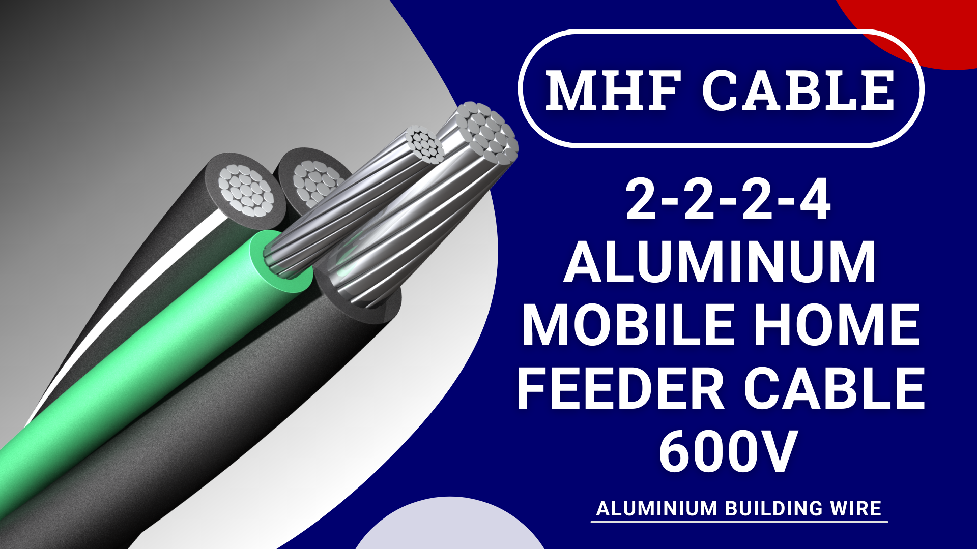 Watch Nassau 2-2-2-4 Aluminum Mobile Home Feeder Cable 600V on Amazon Live