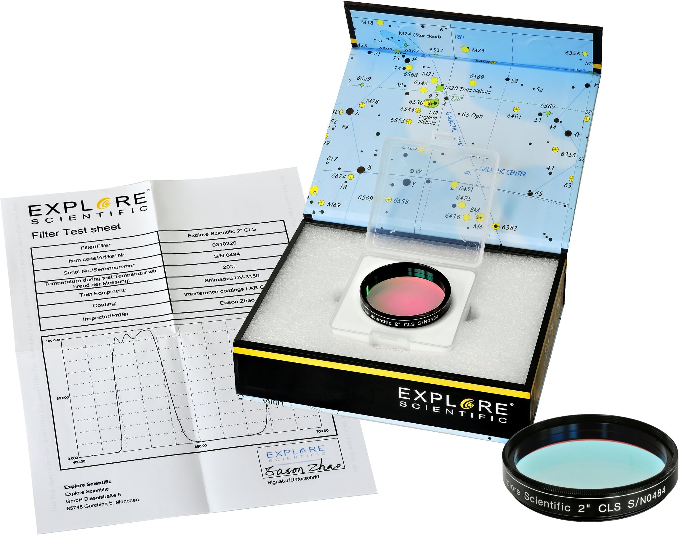 Amazon.com : Explore Scientific Nebula Filter 2" CLS : Electronics