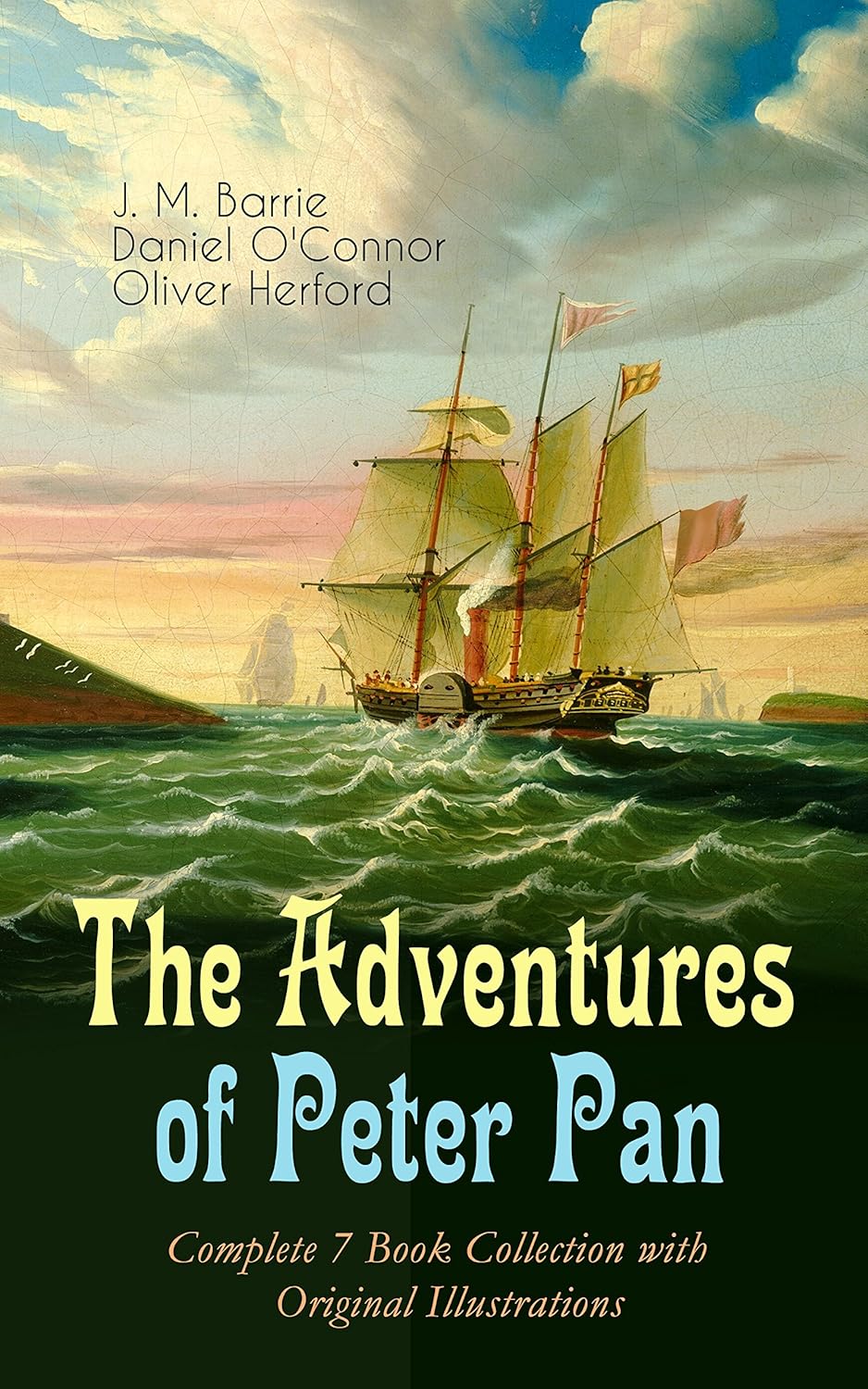 The Adventures of Peter Pan – Complete 7 Book Collection with Original ...