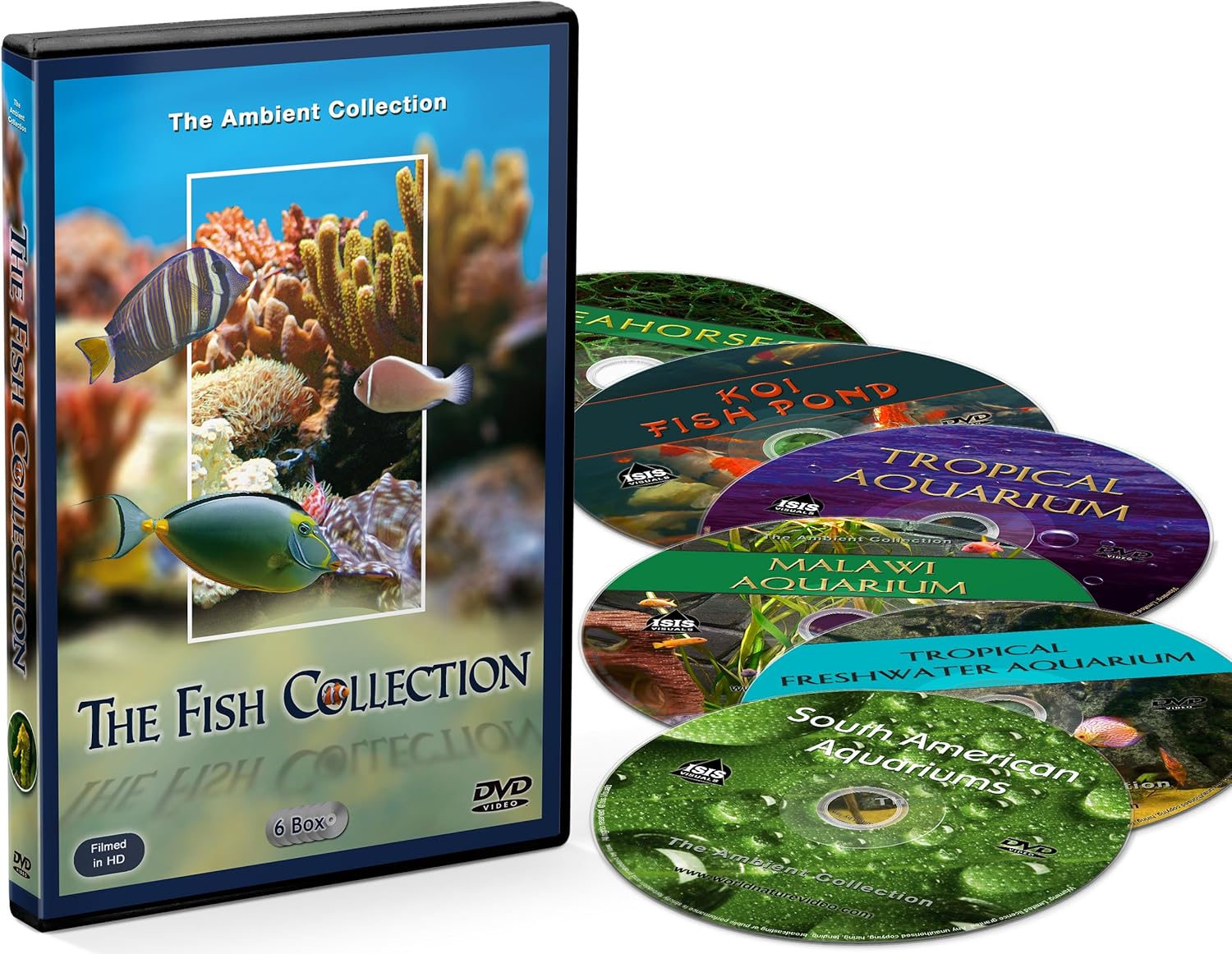 Aquariums DVD - The Fish Collection - 6 DVDs - filmed in HD -Tropical ...