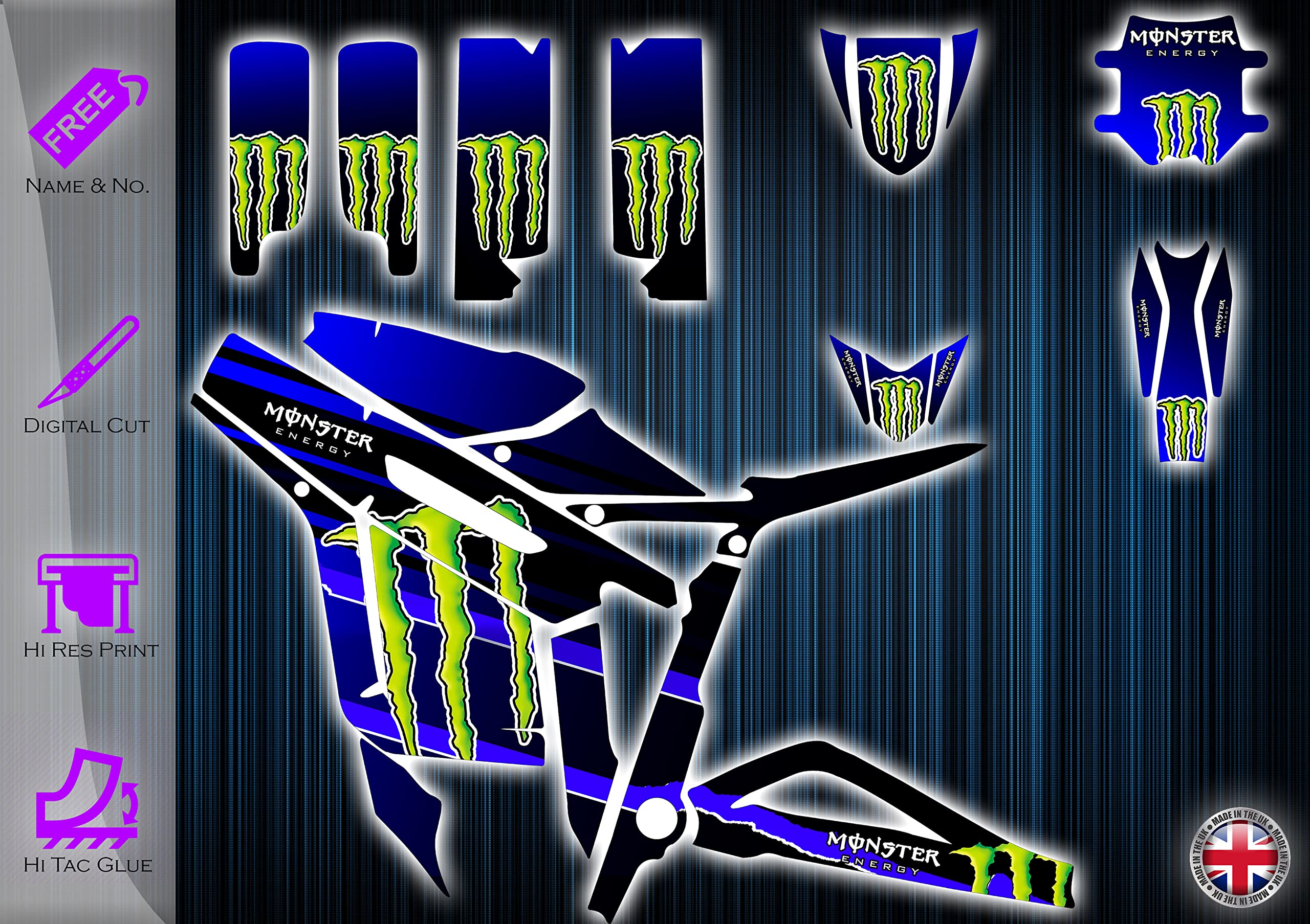 Express Graphics Compatible With Talaria Sting Sticker Kit Graphics Kit ...