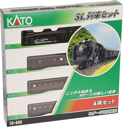 Amazon | KATO Nゲージ SL列車セット 4両セット 10-830 鉄道模型 客車 | 鉄道模型 通販