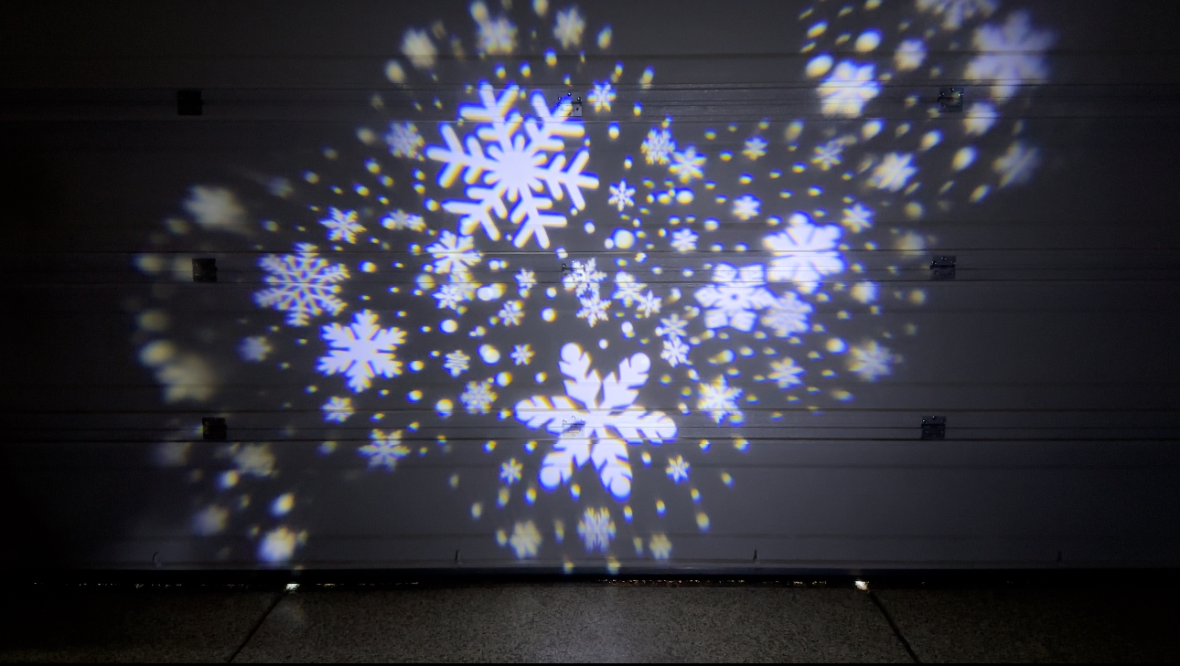 Watch Upgraded Christmas Snowflake Projector Lights on Amazon Live