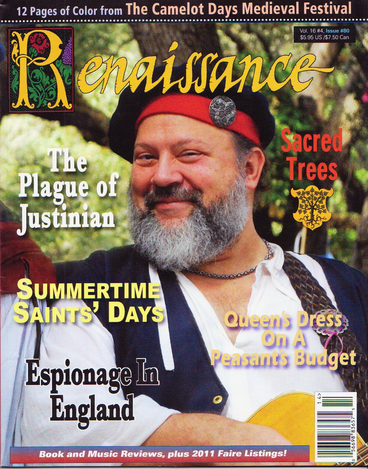 Renaissance Magazine Issue #80 - 12 Color Pages on The Camelot Days ...