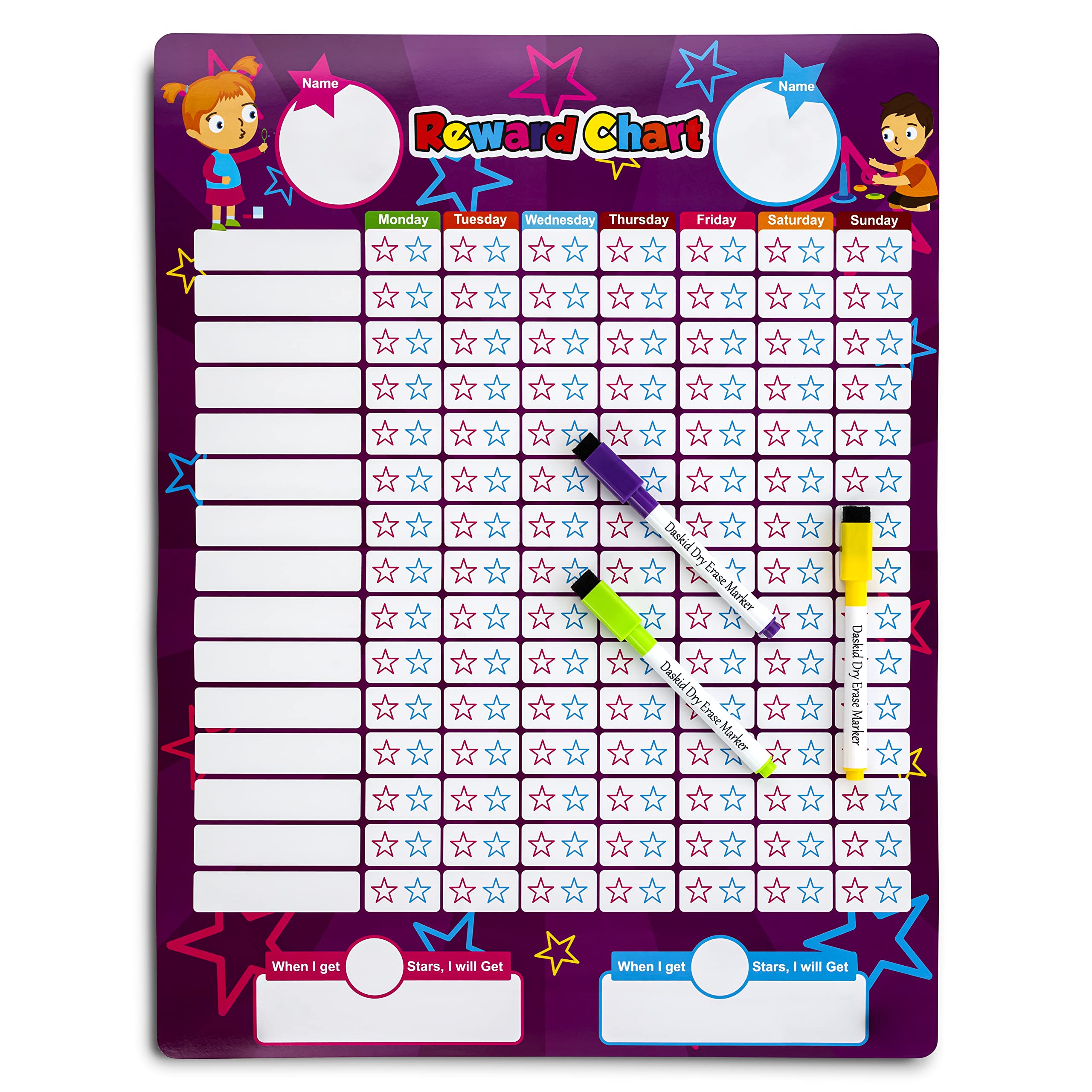 One Year Old Reward Chart