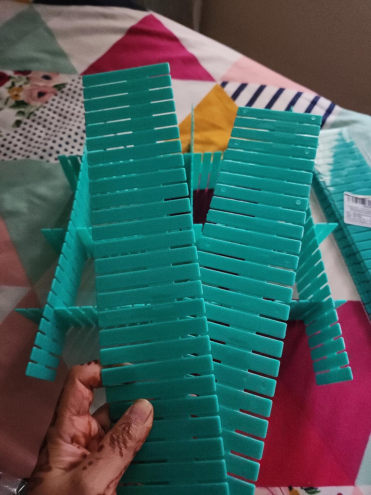 Kitchenwell 8 Pcs Adjustable Stretchable Interlocking Drawer Clapboard ...