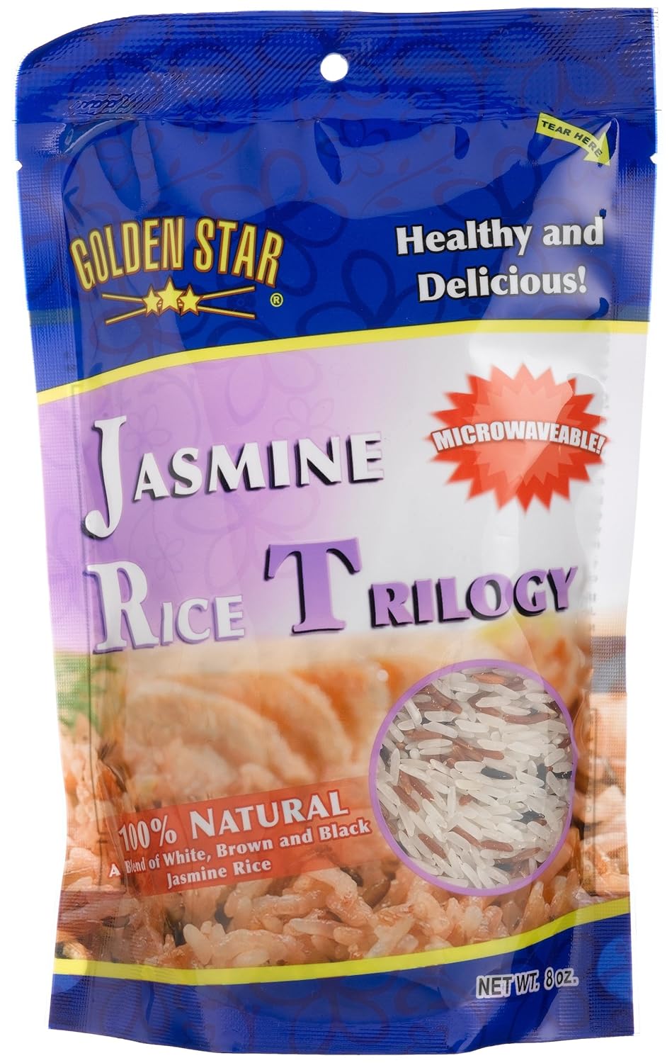 Amazon.com : Golden Star Rice Jasmine Trilogy, 8 oz : Everything Else