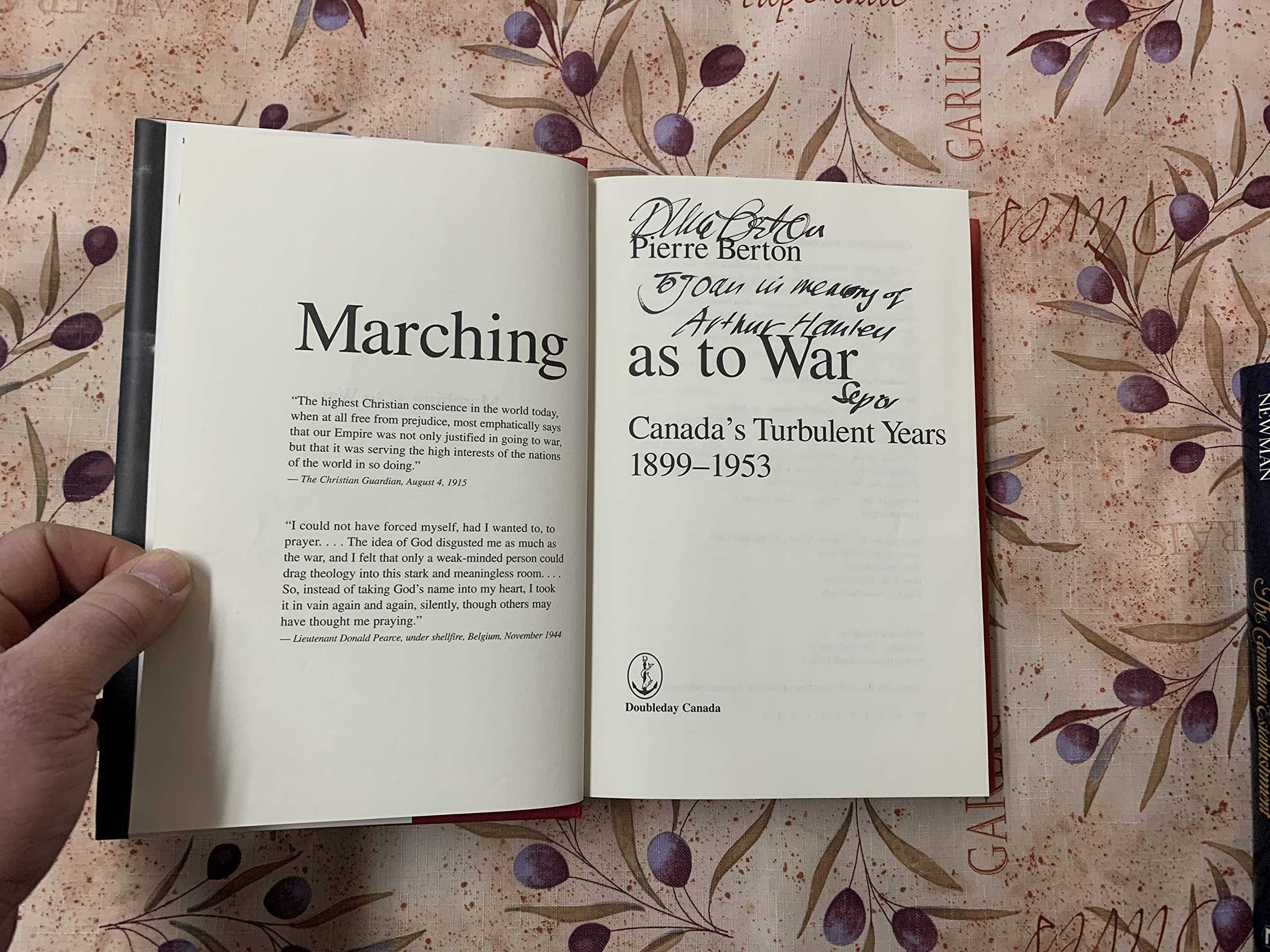 Pierre Berton Vimy Quotes Vimy Ridge | The Canadian Encyclopedia