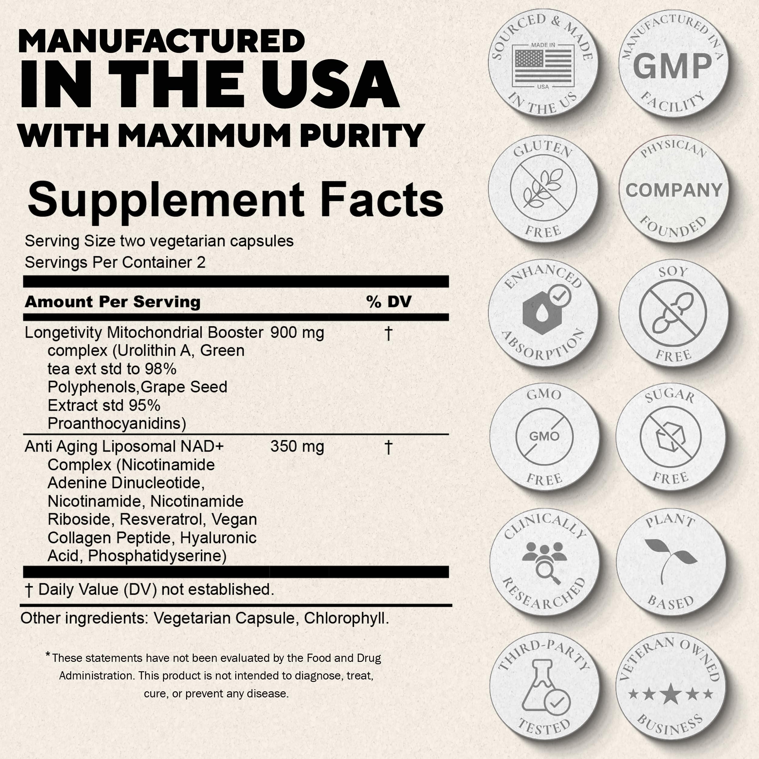 Snapklik.com : Plus+Ultra 10-in-1 UROLITHIN A 1250mg Liposomal ...