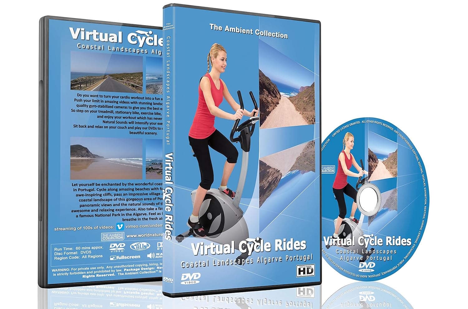 Amazon.com: Virtual Cycle Rides DVD - Coastal Landscapes Algarve ...