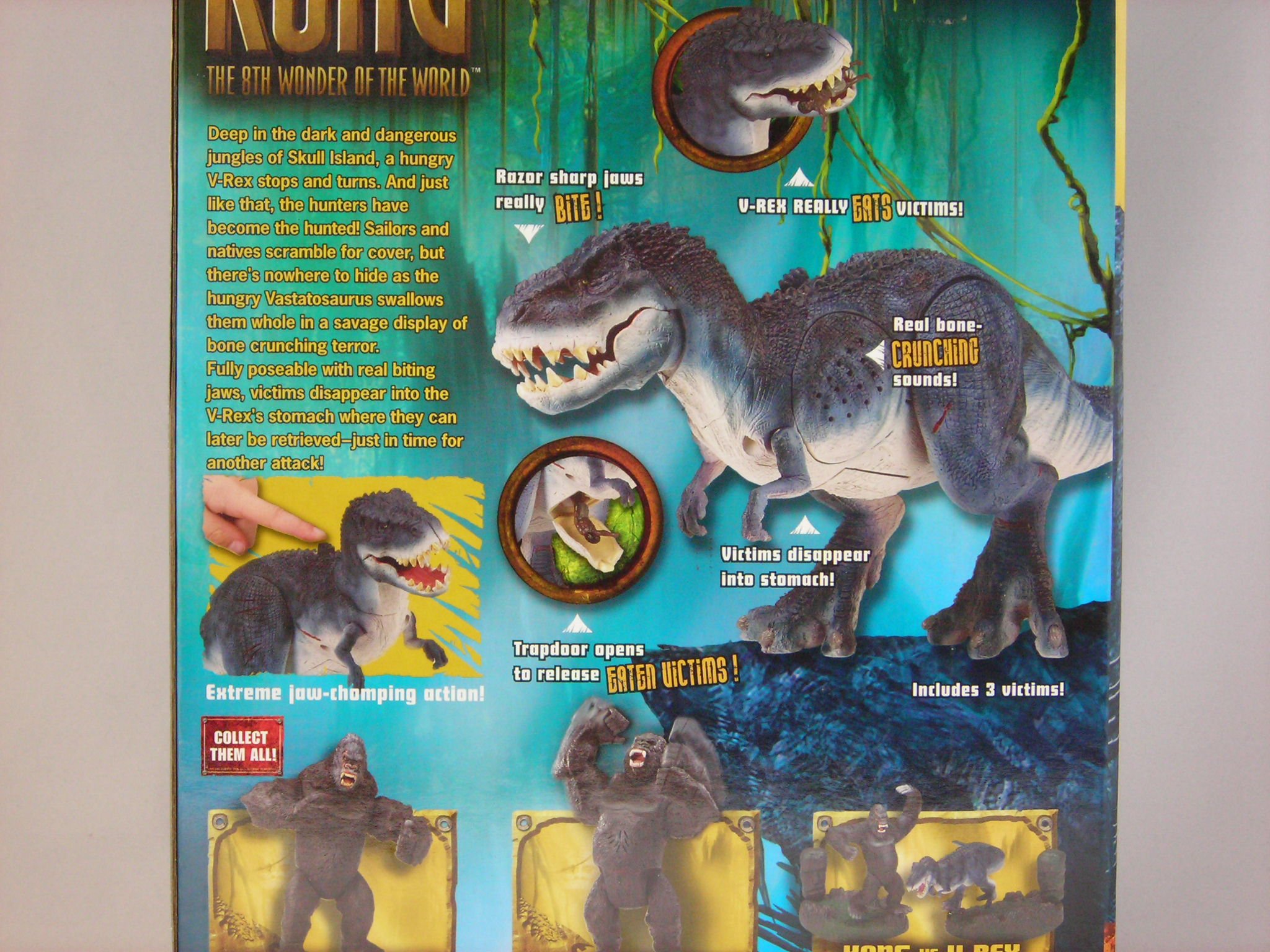 King Kong Toys V Rex Animal Planet Jungle Encounter King Kong Vs