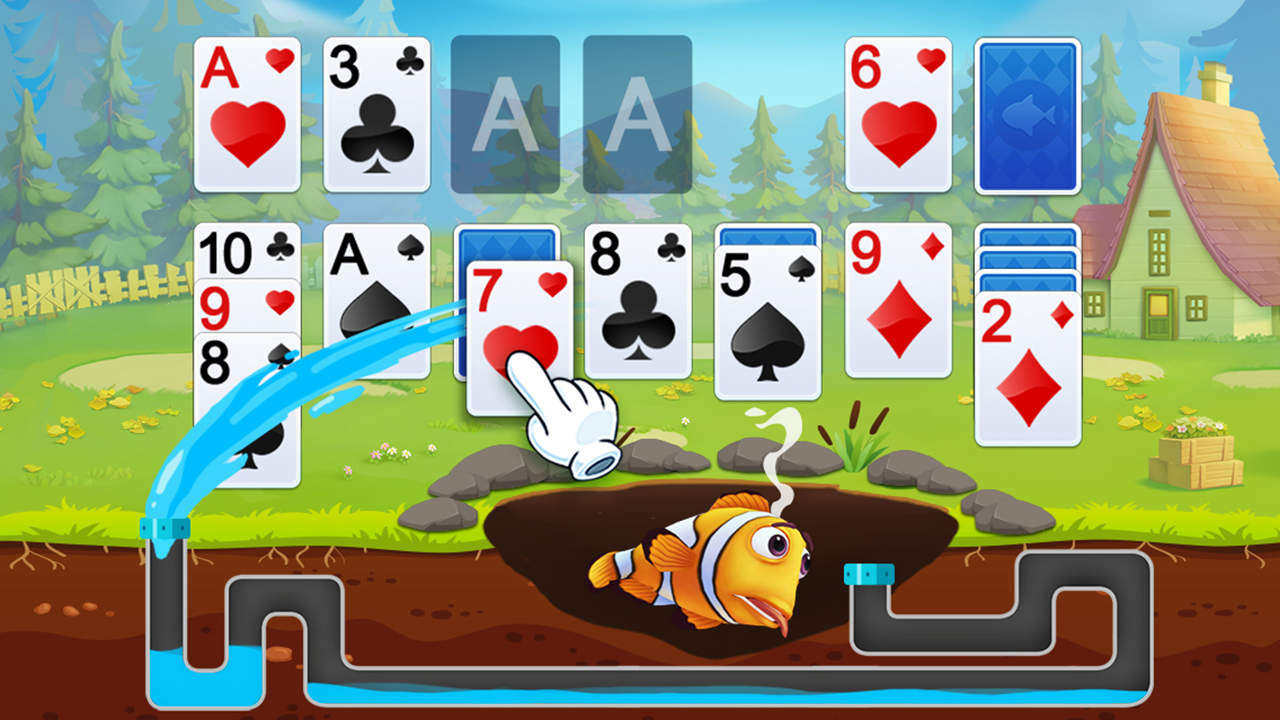 Solitaire Klondike Fish - App on Amazon Appstore