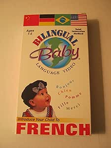 Amazon.com: Bilingual Baby, FRENCH, Vol 1 [VHS] : Bilingual Baby ...